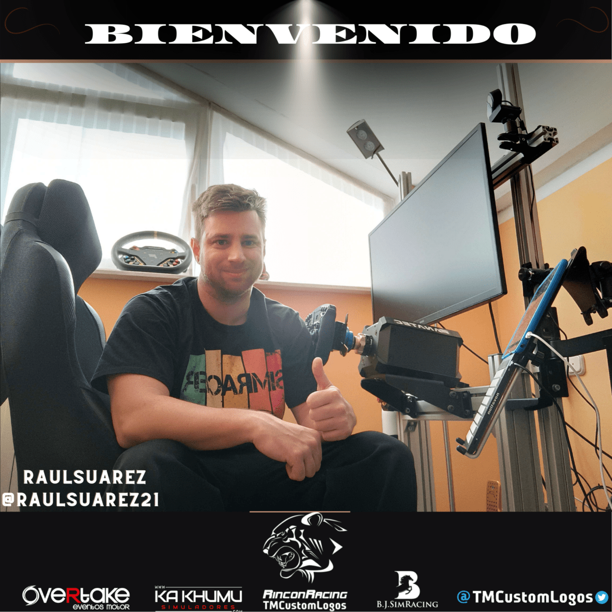 Raul Suarez! Bienvenido! - RinconRacing & TMCustomLogos